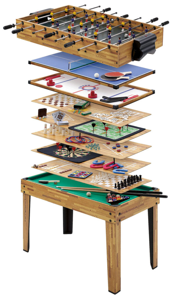 Multiplay games table 34-in-1 ⋆ The Mind Games ⋆ Buy it now from our store