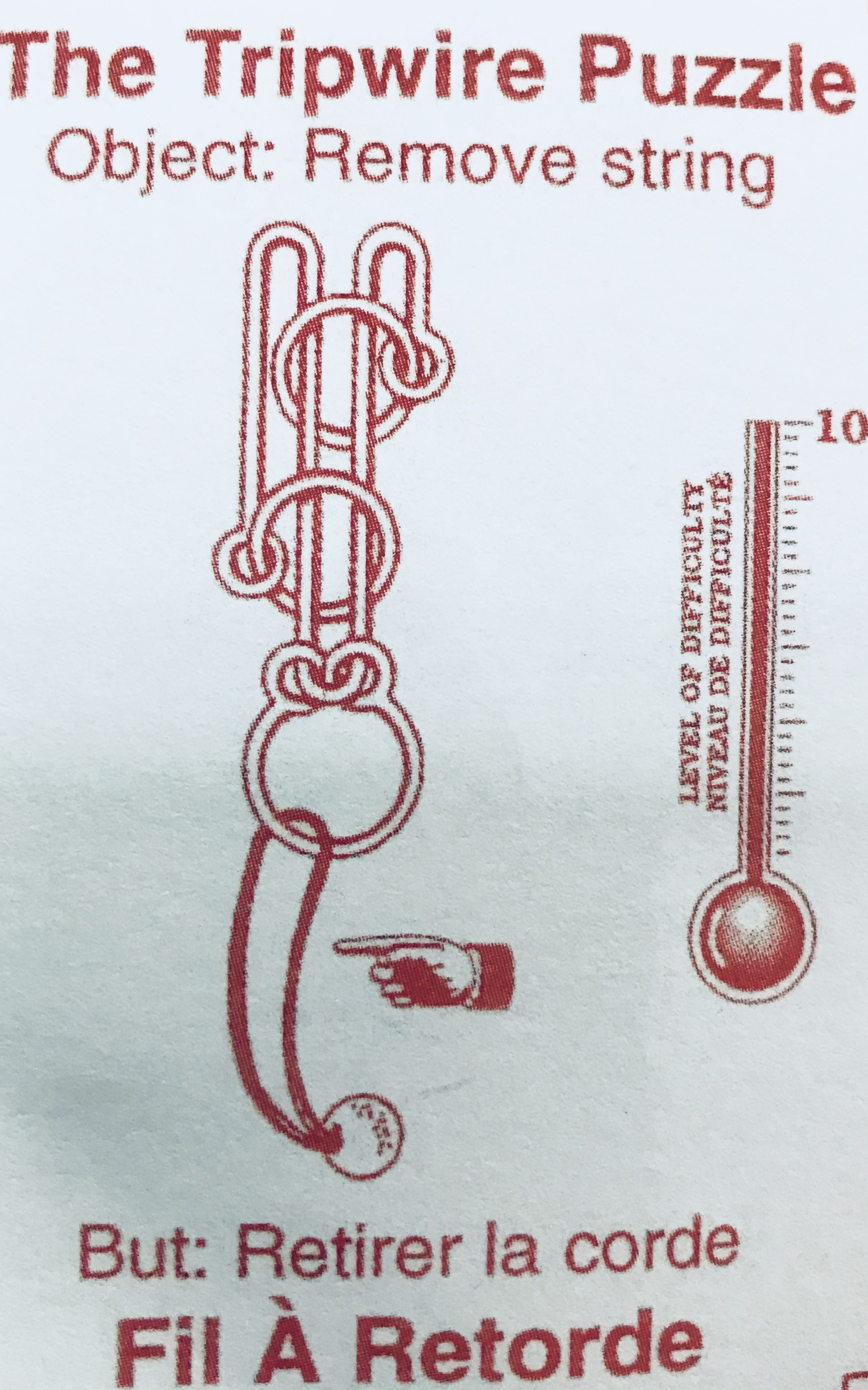 The Tripwire Wire Puzzle ⋆ The Mind Games ⋆ Buy it now from our store