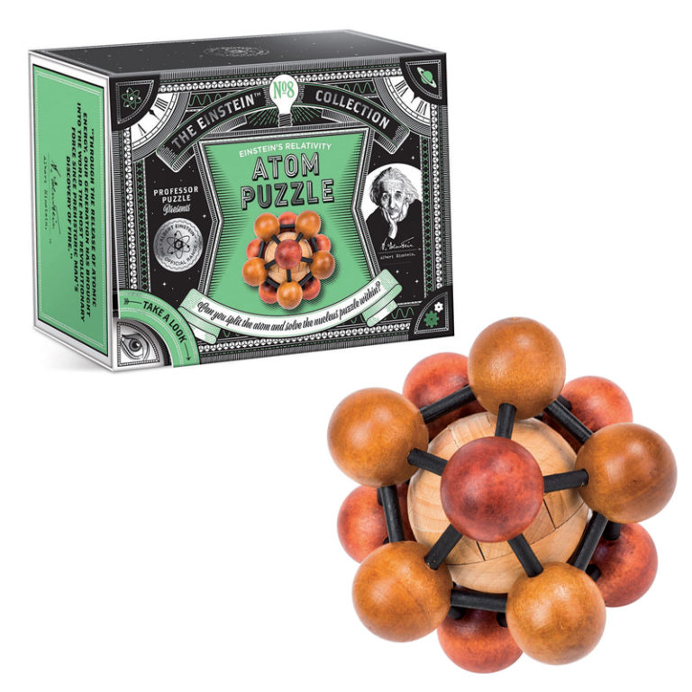 Einstein's Atom puzzle ⋆ The Mind Games ⋆ Buy it now from our store